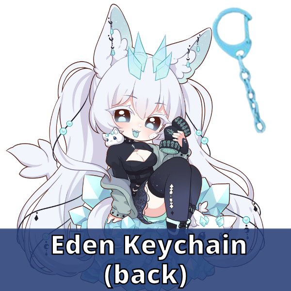 Eden Standee Keychain – KitsuneCorners