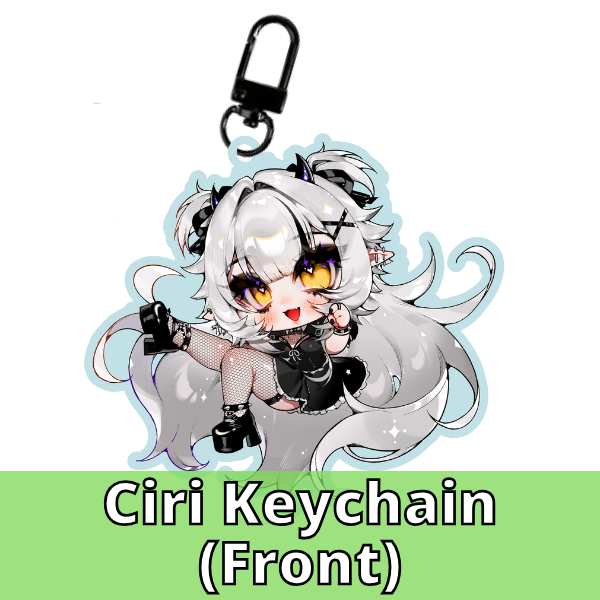 Ciri Keychain – KitsuneCorners