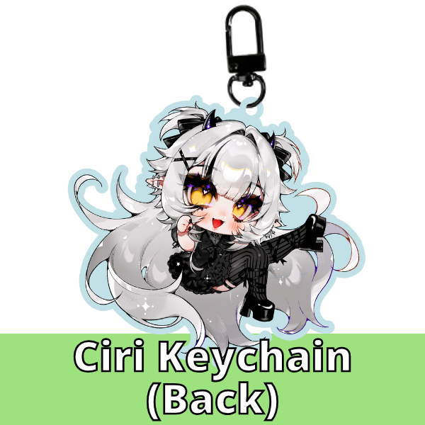Ciri Keychain – KitsuneCorners